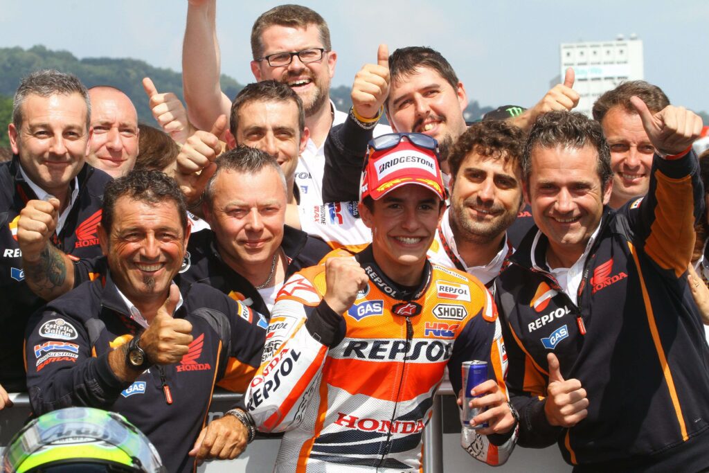 Marc Marquez, Rookie World Champion in MotoGP